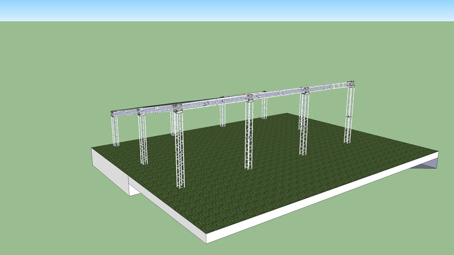 estrutura box truss | 3D Warehouse
