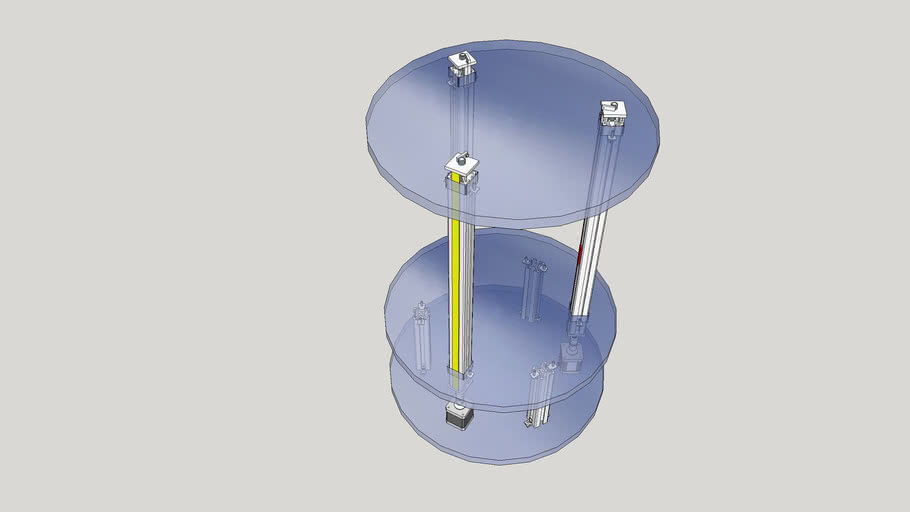 Delta 3D Printer Idea | 3D Warehouse