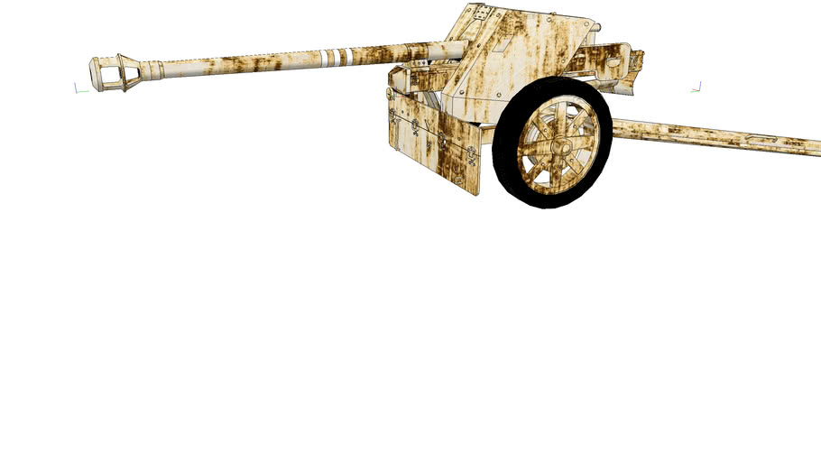 PAK 40 75mm german ww2 | 3D Warehouse