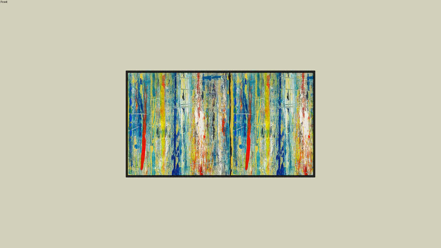 Abstrato textura tela - Fastframe | 3D Warehouse