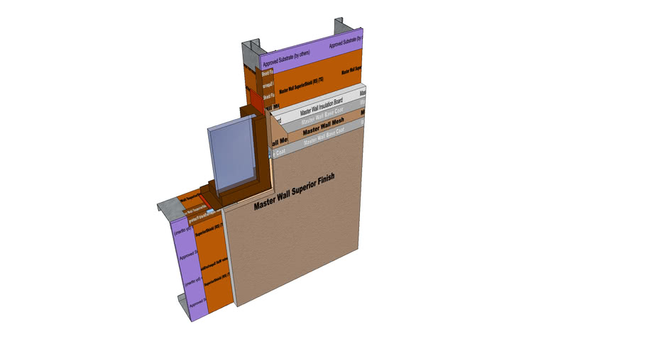 Rollershield Drainage CIFS Storefront Sill | 3D Warehouse