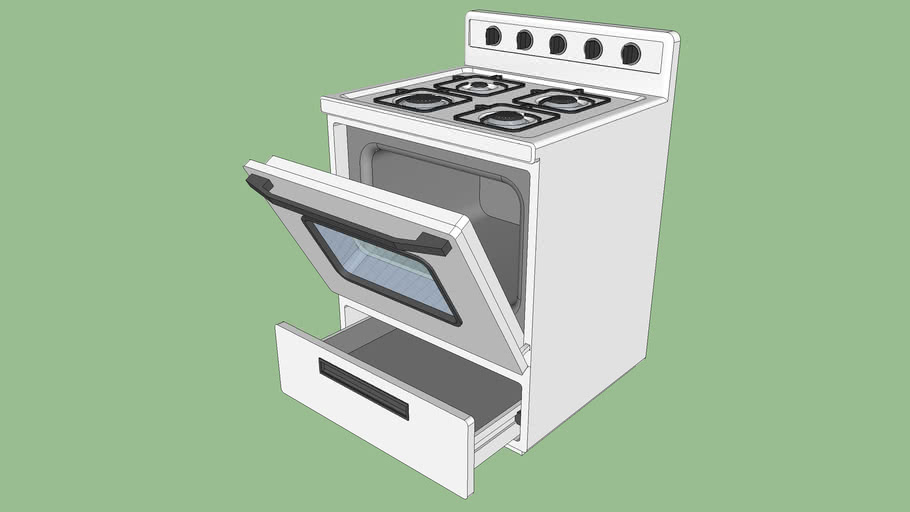 DC Gas Range | 3D Warehouse