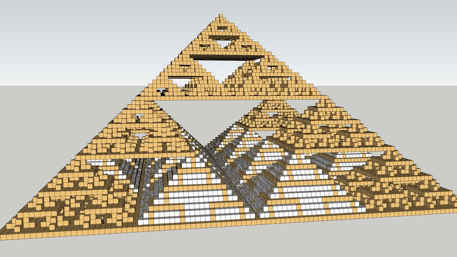 Block Pyramid | 3D Warehouse