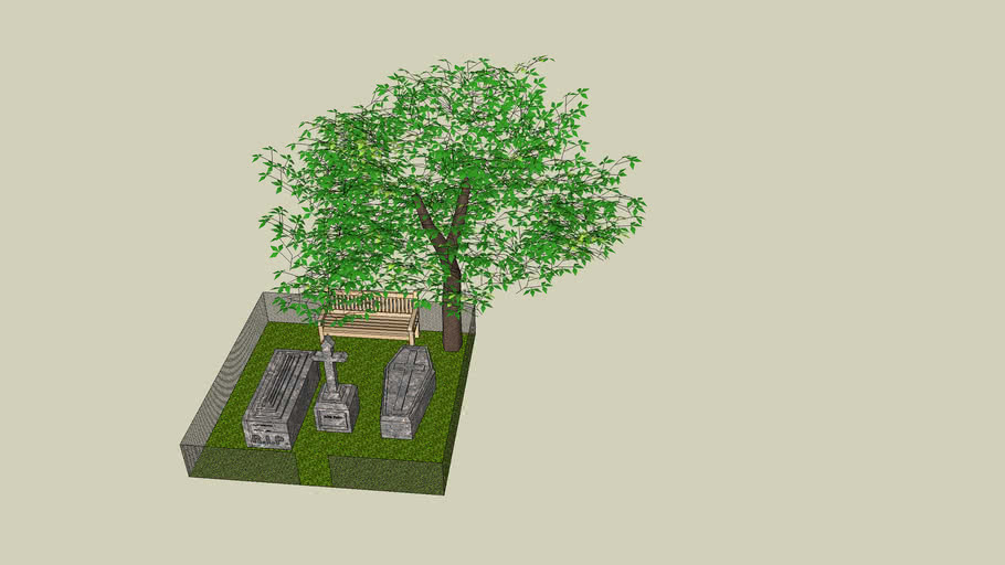 Small Graveyard | 3D Warehouse