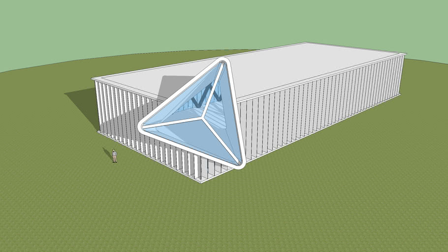 batiment triangle | 3D Warehouse