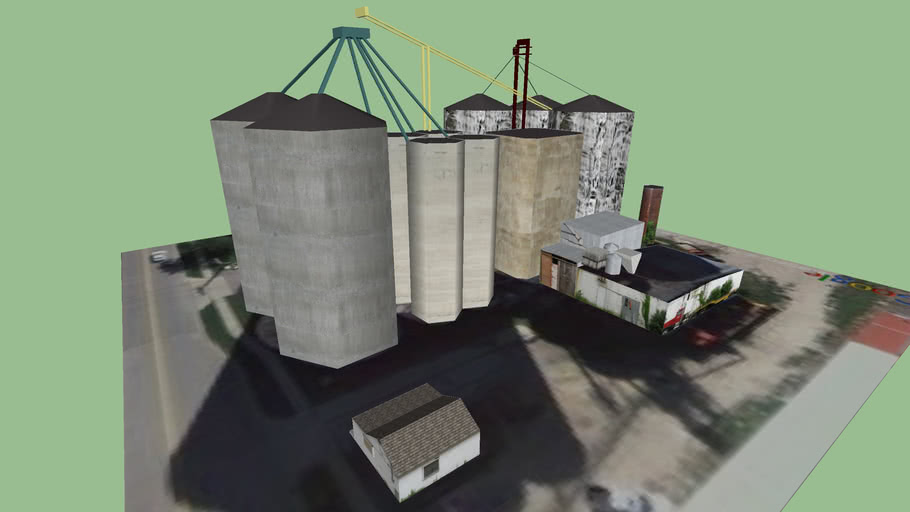 Grain Silos | 3D Warehouse