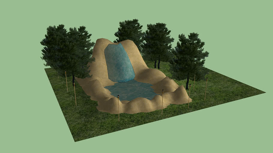 Waterfall | 3D Warehouse