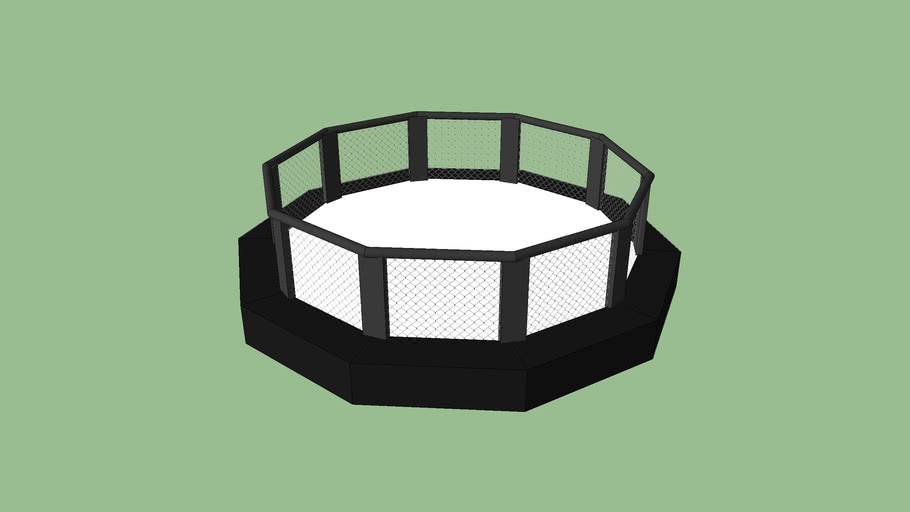 PFL Decagon Fight Cage | 3D Warehouse