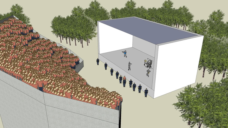 anfiteatro municipal | 3D Warehouse