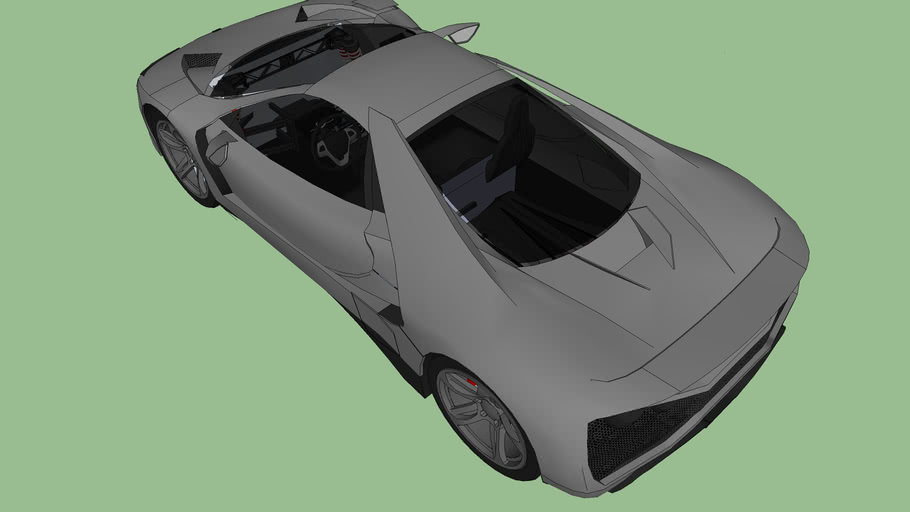 V12 SuperSport Car | 3D Warehouse