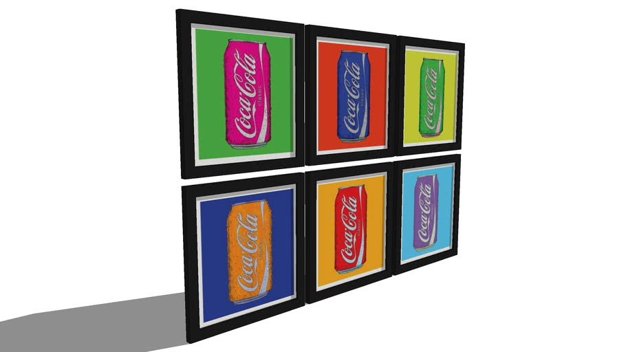 Cadre pop art | 3D Warehouse