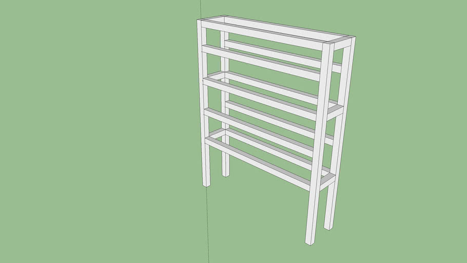 Eli's shoe rack | 3D Warehouse