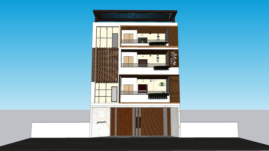 g+3 elevation | 3D Warehouse