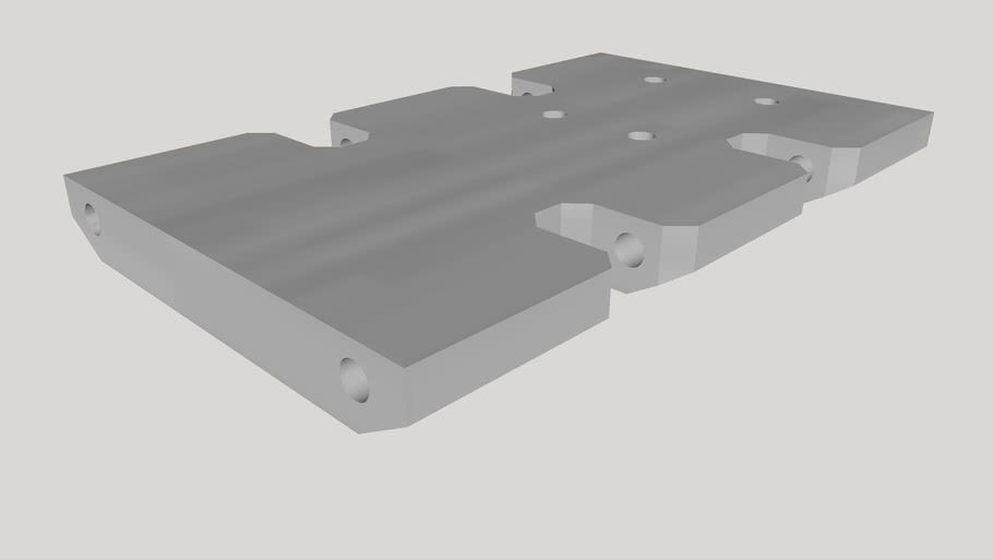 SCX10 Skid Plate | 3D Warehouse