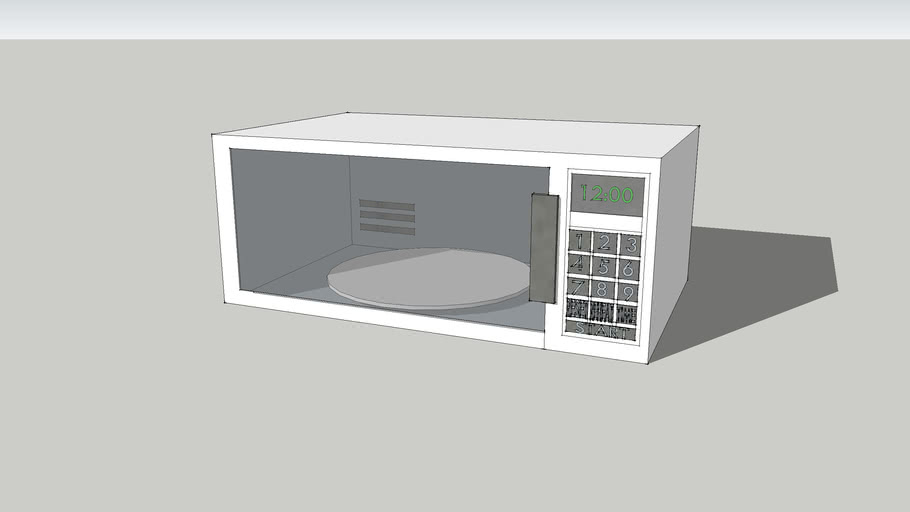 Simple Microwave | 3D Warehouse