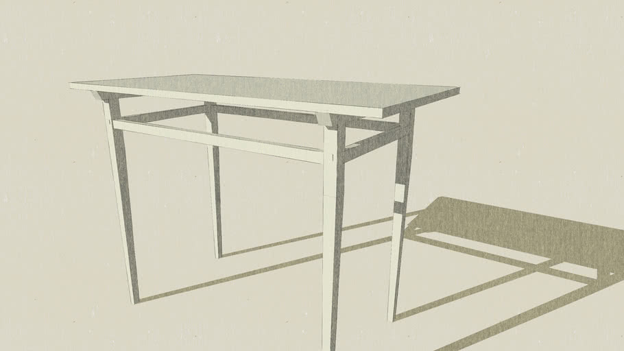 small desk | 3D Warehouse