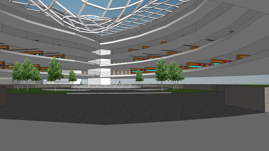 Perpustakaan Kampus (College's Library) | 3D Warehouse