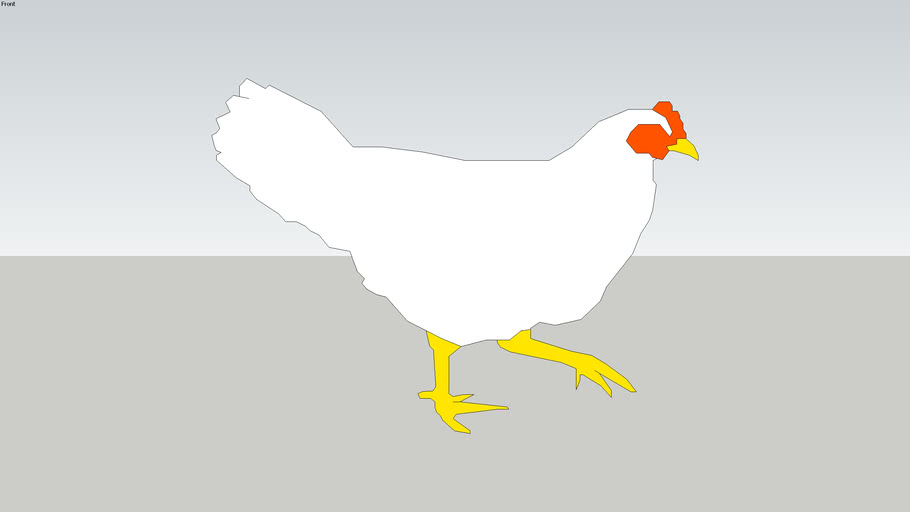 2d Chicken | 3D Warehouse