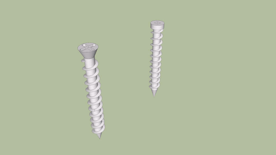 WOOD SCREWS | 3D Warehouse