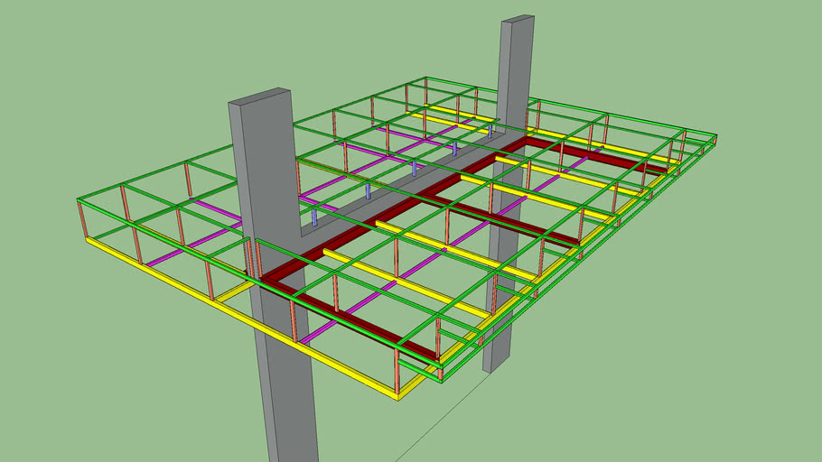 Canopy Steel | 3D Warehouse