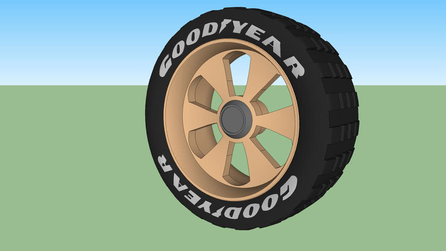 goodyear off-road tire | 3D Warehouse