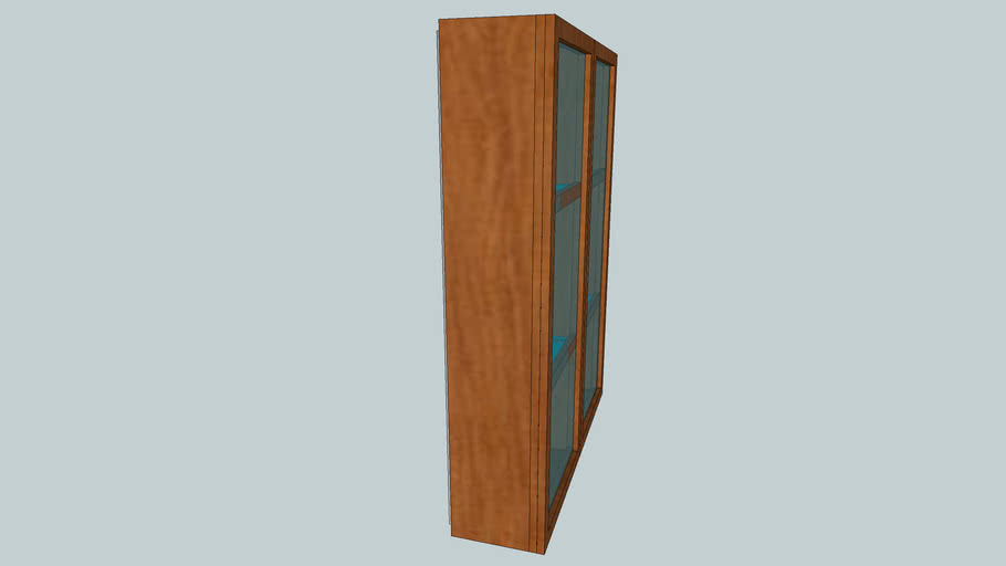 How To Make A Simple Display Cabinet In Sketchup | www ...