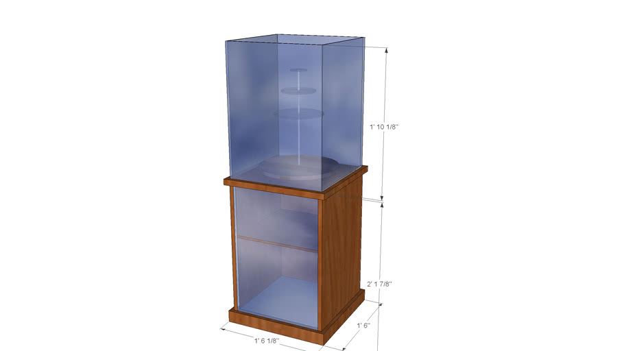 display cabinet | 3D Warehouse