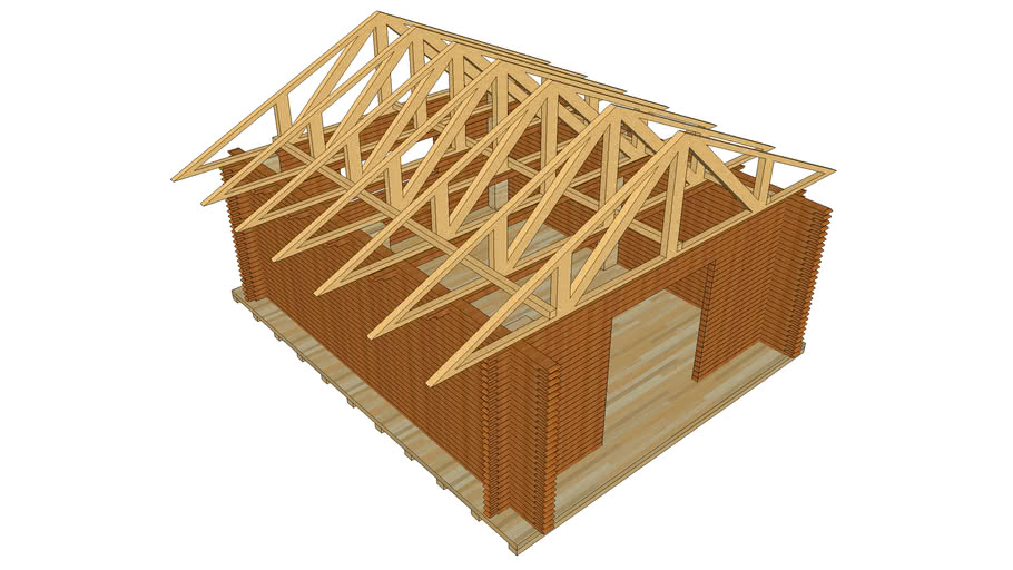 Animated Timber Cabin | 3D Warehouse