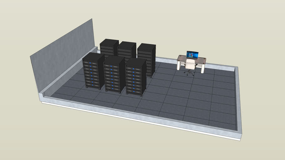 Server room | 3D Warehouse