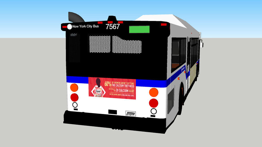 2002 Orion VII CNG | 3D Warehouse