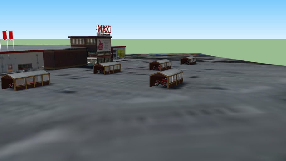 Ica Maxi Eskilstuna | 3D Warehouse