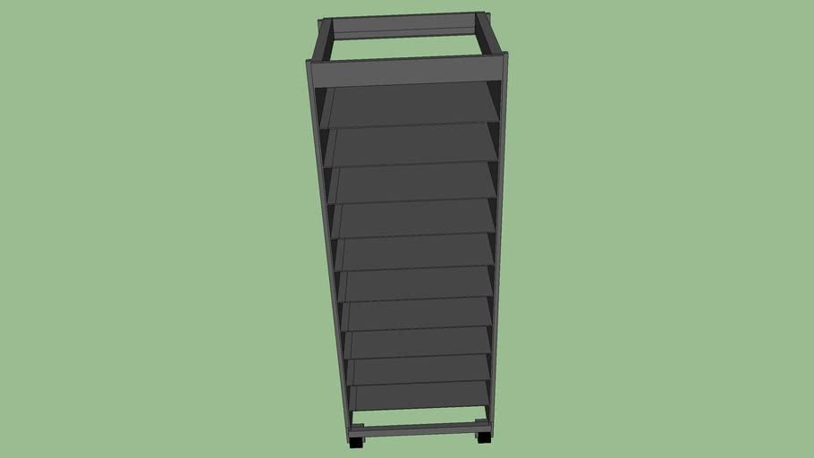 Tray Trolley | 3D Warehouse