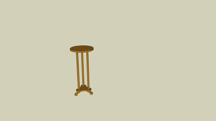 Round Side Table | 3D Warehouse