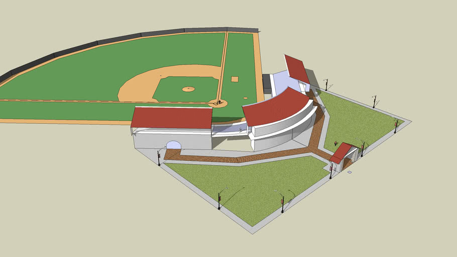 Baseball stadium | 3D Warehouse