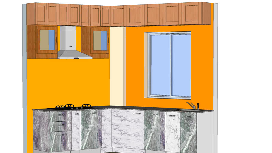 modular kitchen | 3D Warehouse