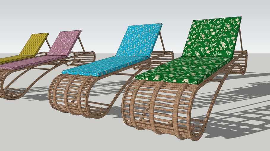 sunbed | 3D Warehouse