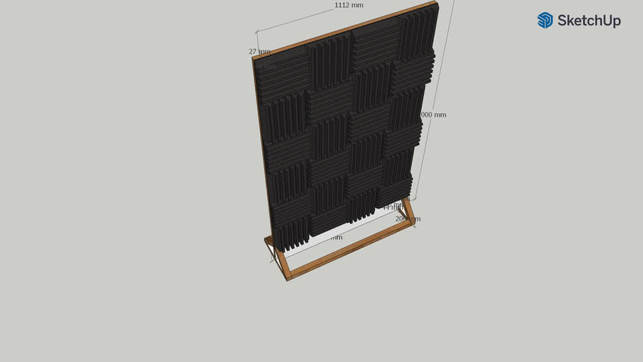Acoustic panel | 3D Warehouse