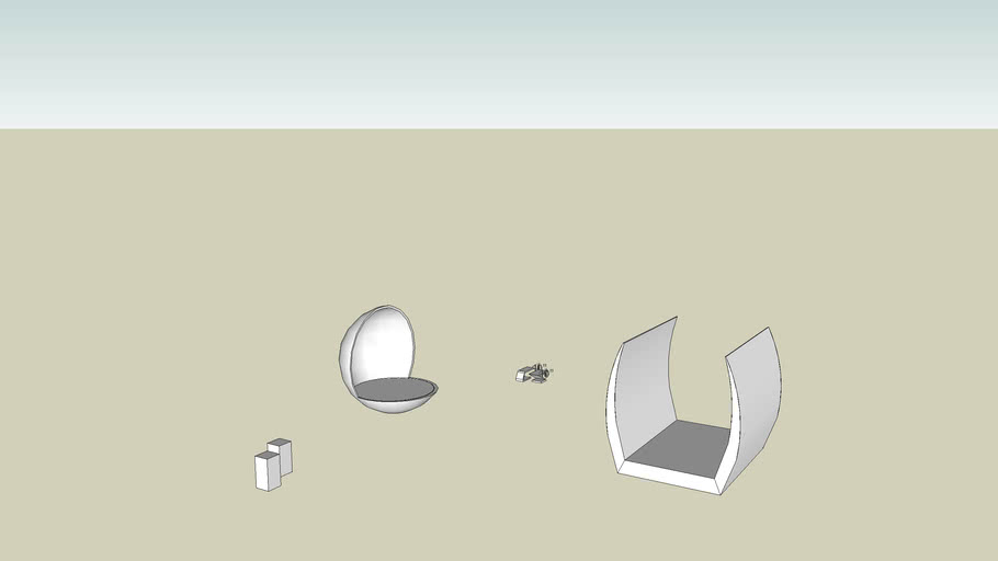 ARCH1101 EXP3 SketchUP Elevators and tables | 3D Warehouse