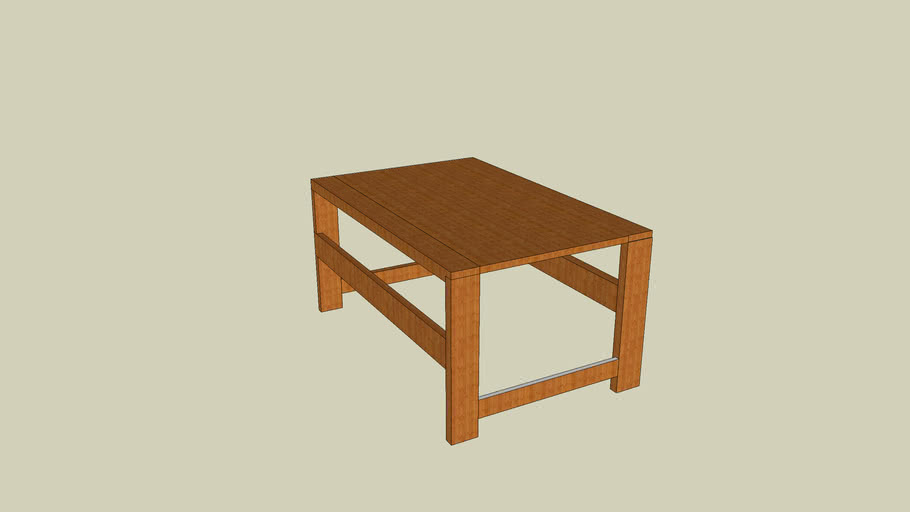 Workshop Table | 3D Warehouse