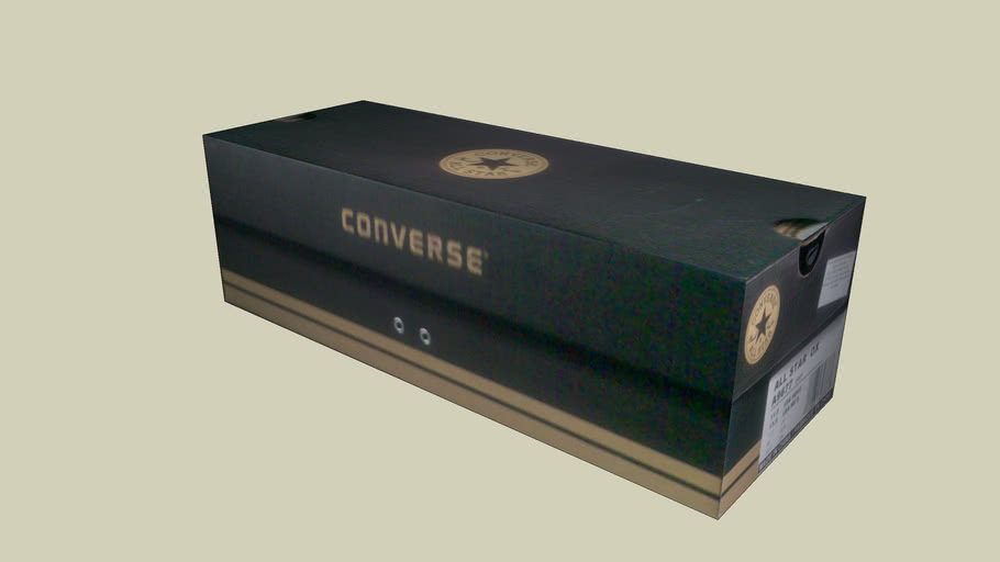 Converse box | 3D Warehouse