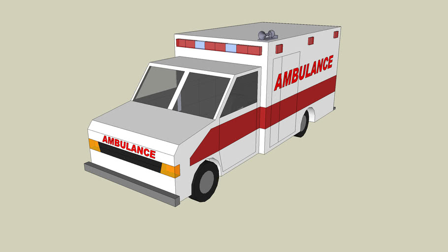 Better Google Ambulance | 3D Warehouse