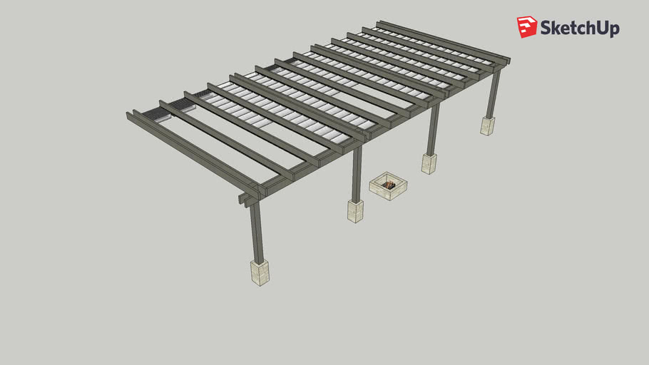 Patio Trellis | 3D Warehouse