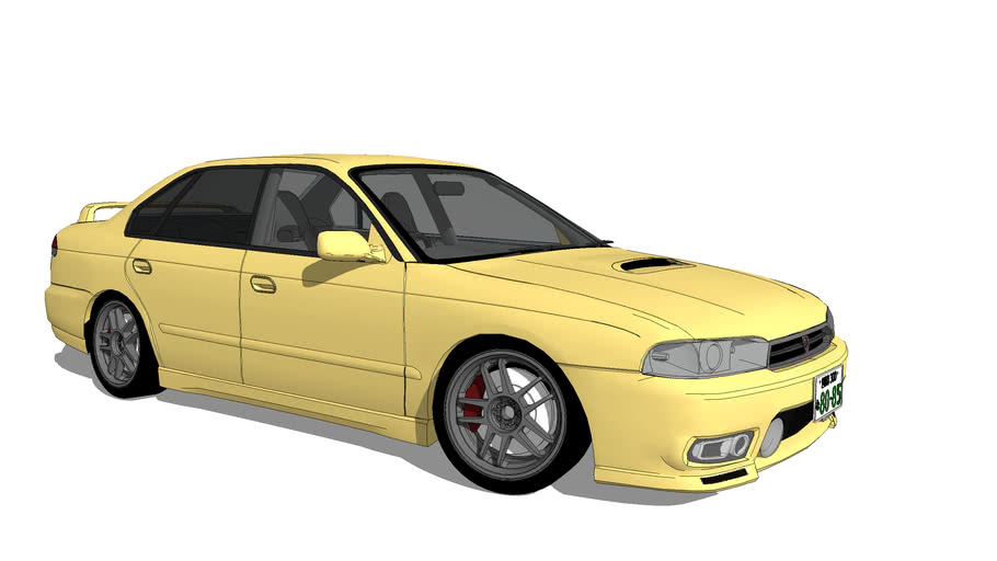 Subaru Legacy RS BD5 | 3D Warehouse