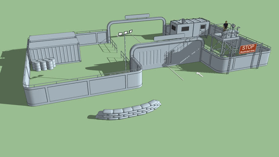 Security Checkpoint II | 3D Warehouse