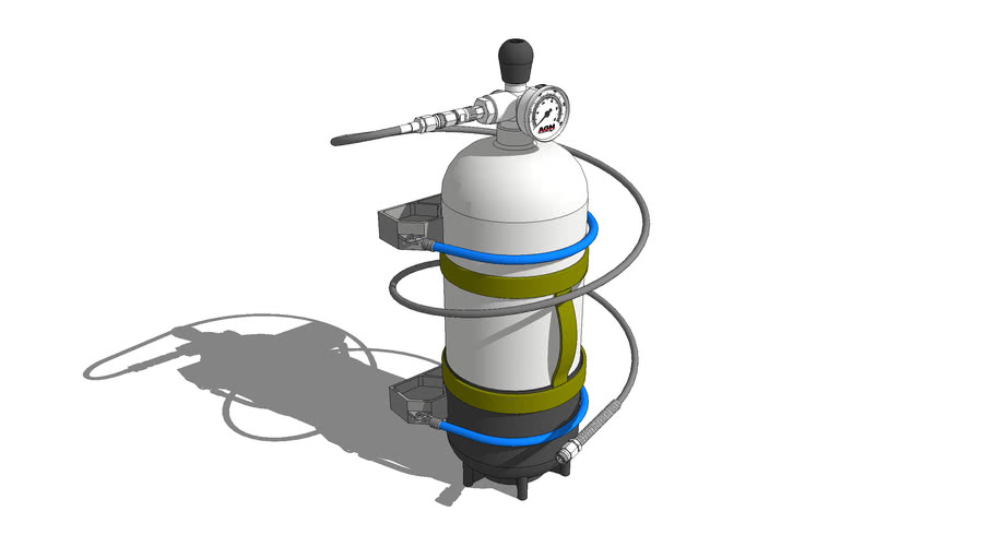 PCP Compressed Air Tank | 3D Warehouse