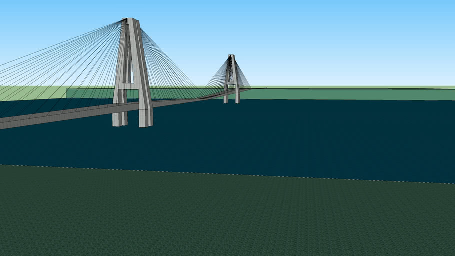 cable bridge | 3D Warehouse