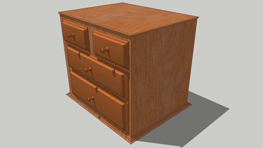 Bedroom Drawers | 3D Warehouse