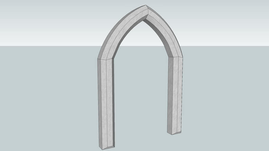 Concrete Arch | 3D Warehouse