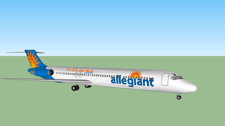 Allegiant MD-80 | 3D Warehouse