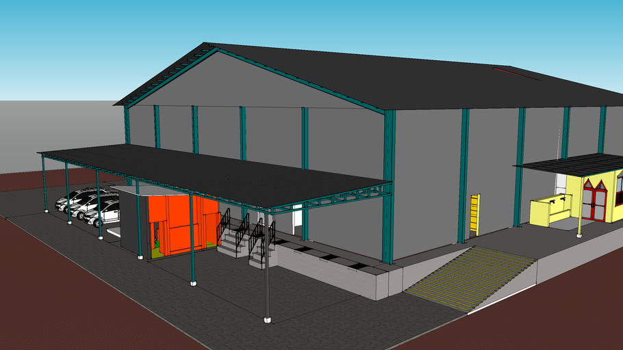 warehouse 3D , gudang 3D | 3D Warehouse
